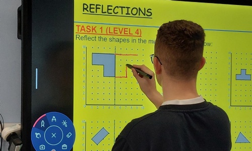 Trinity Academy Newcastle Upper Site - Reflecting on Maths