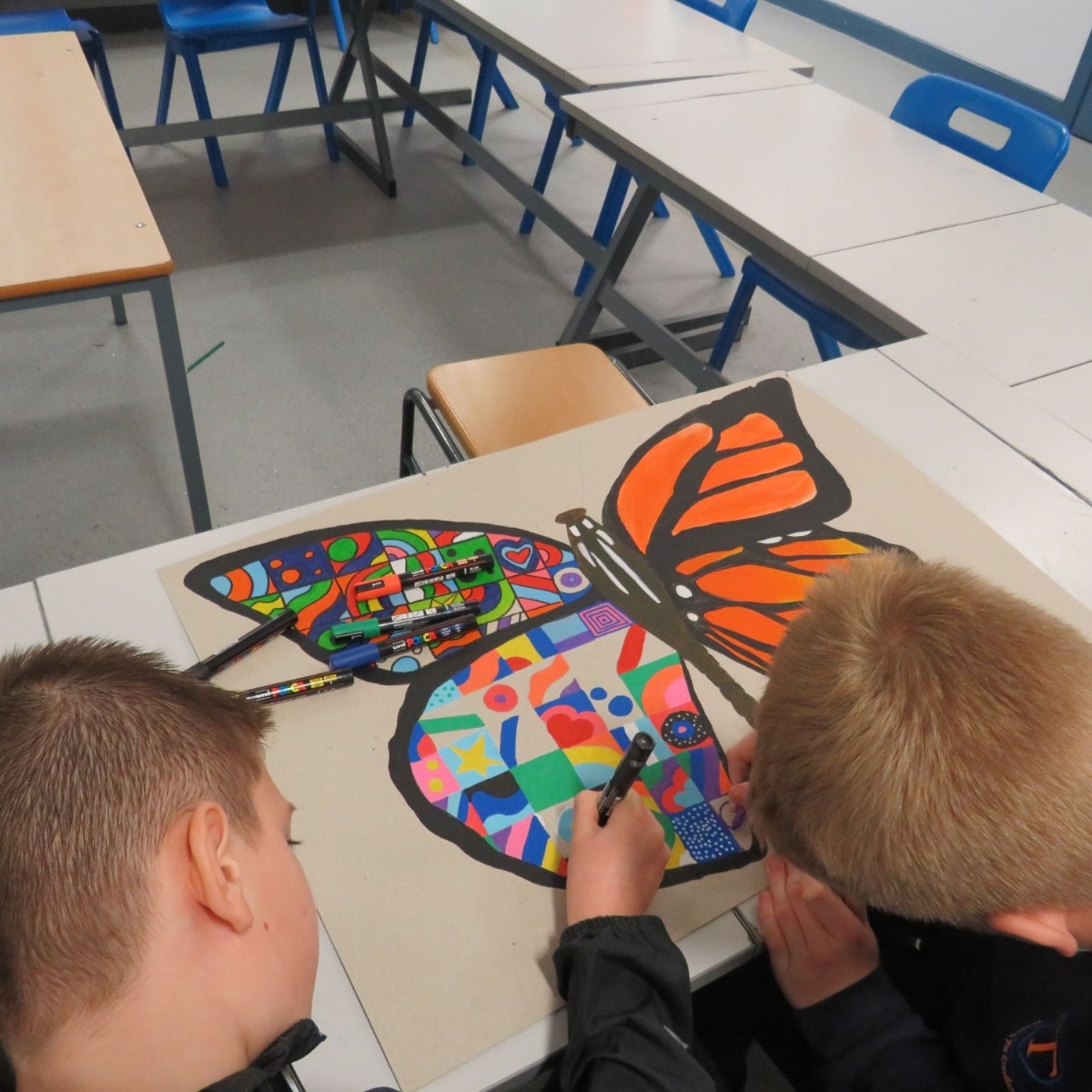 Trinity Academy Newcastle Upper Site - Art Collab