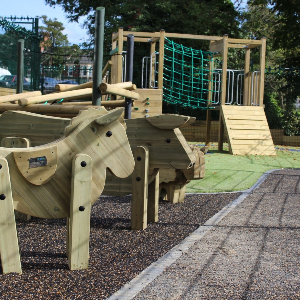 Trinity Academy Newcastle Upper Site - Sanctuary Playground: Grand Opening