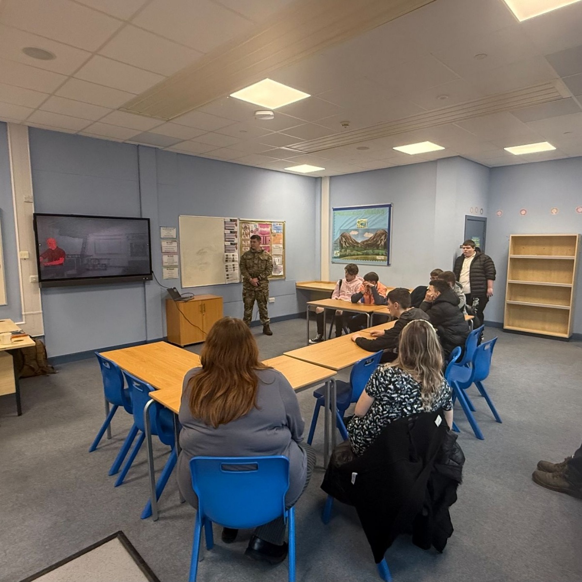 Trinity Academy Newcastle Upper Site - Army Visit